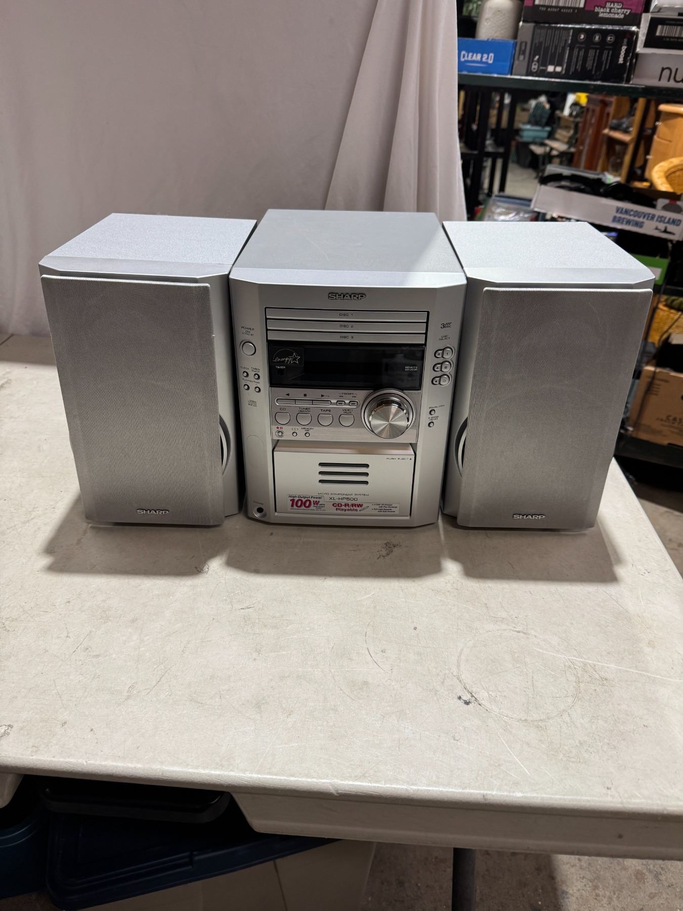 Sharp XL – HP 500 shelf stereo