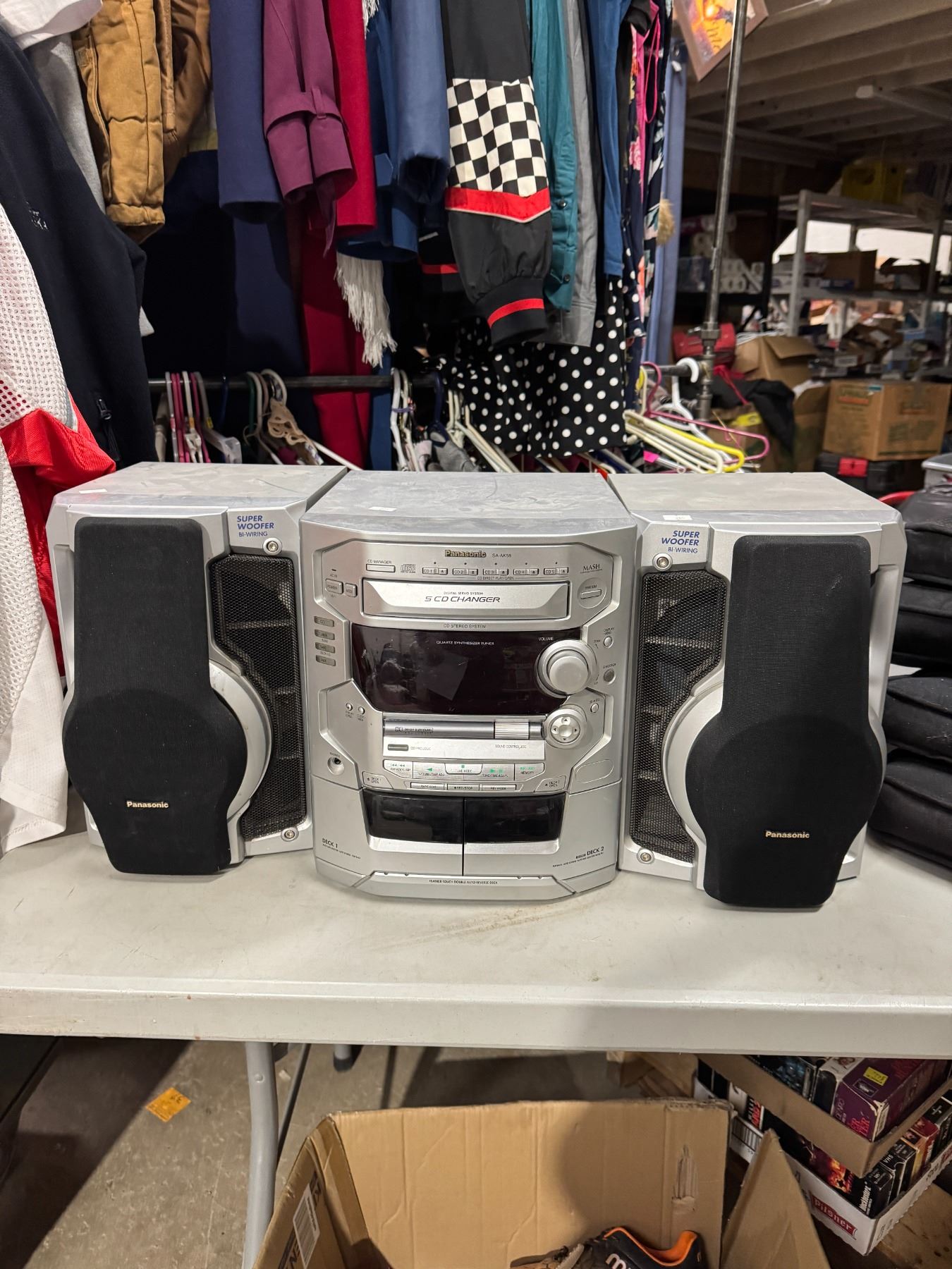 Panasonic SA – AK58 stereo