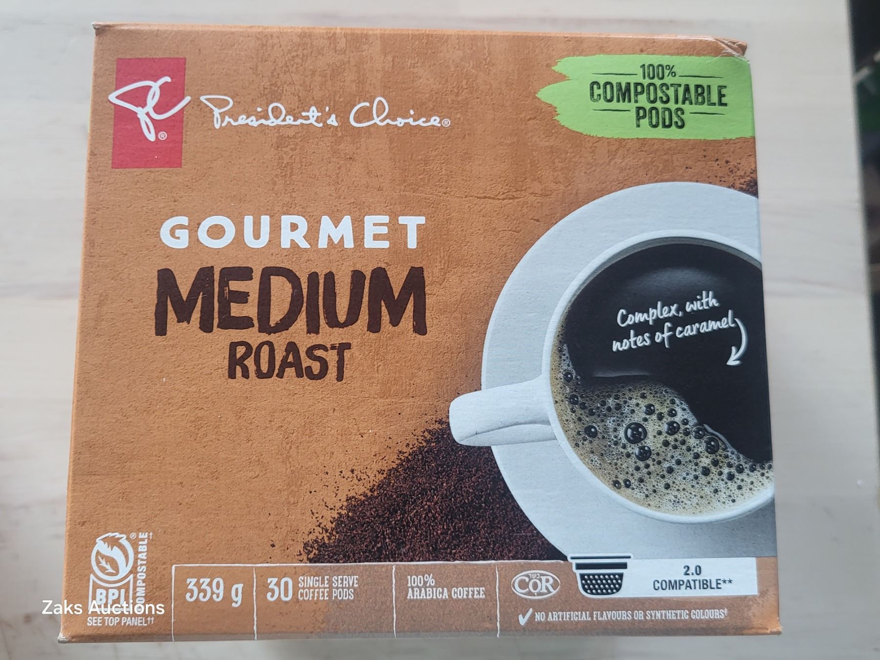 PC Gourmet Medium Coffee Roast 30 Coffee Pods K-Cups Keurig - BB Oct 20 ...