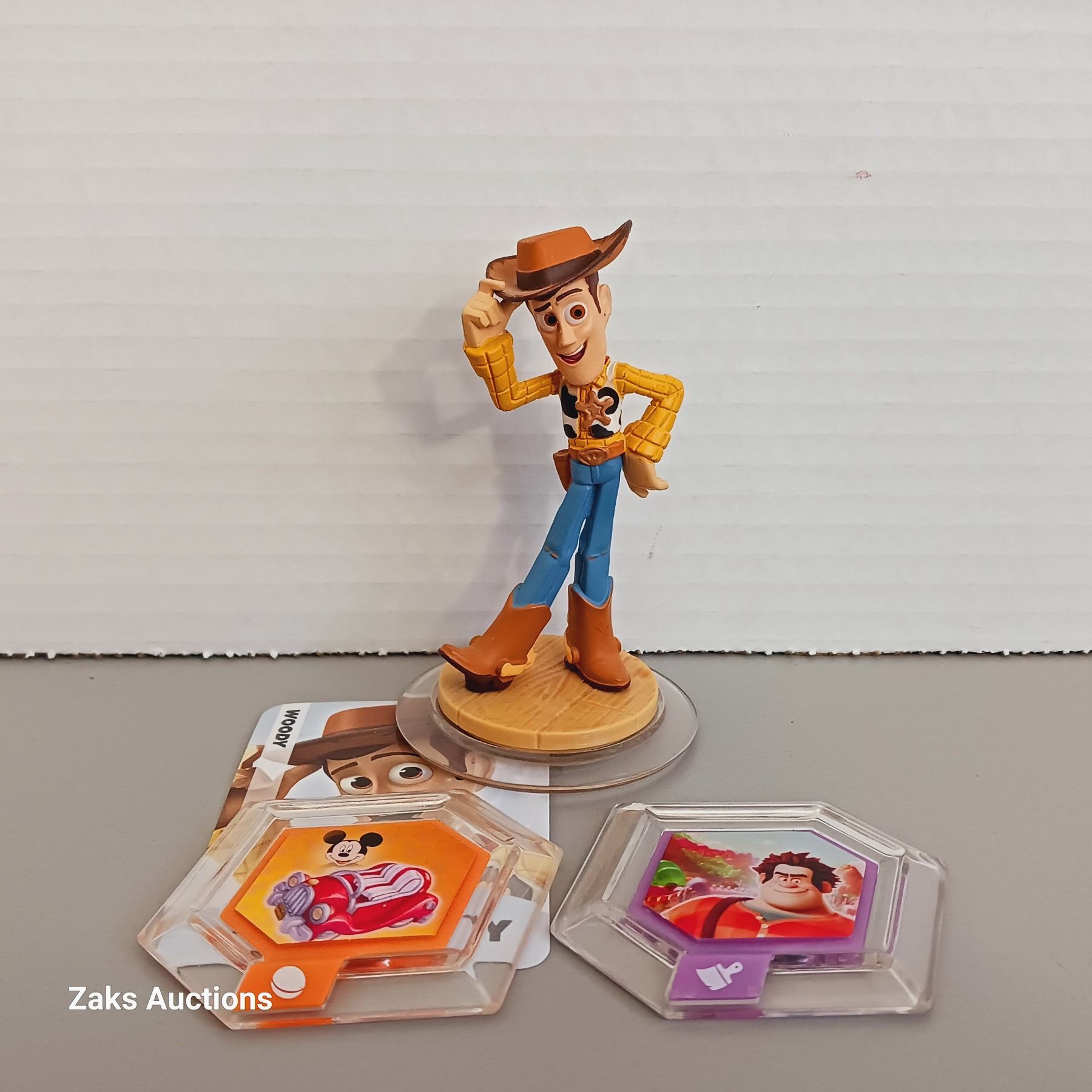 Disney Infinity, Woody, Sugar Rush Sky [Disc] & Mickey's Car [Disc]