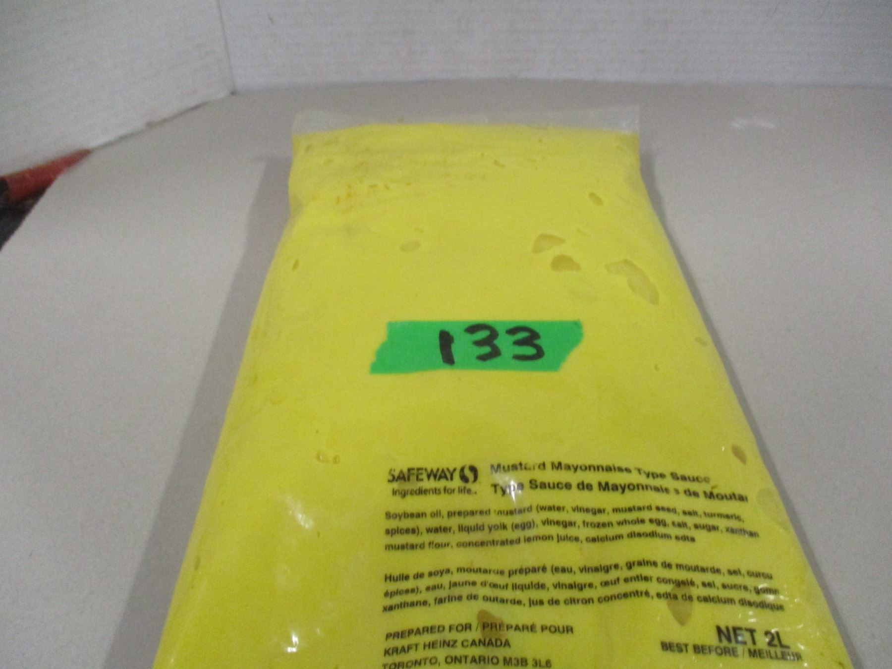 FREIGHT DAMAGE (AS IS): MUSTARD MAYO SAUCE (2L) - BAG