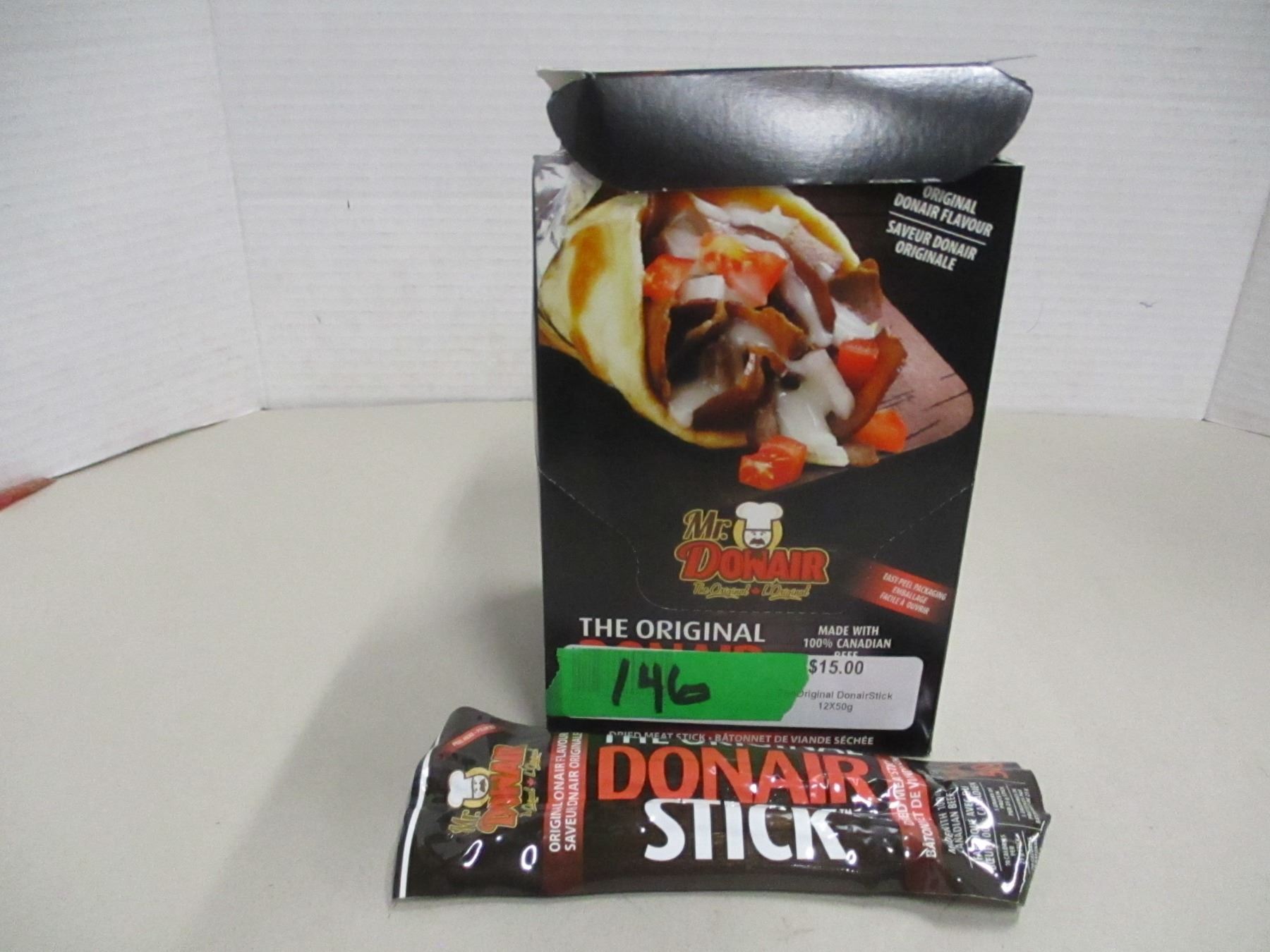 FREIGHT DAMAGE (AS IS): ORIGINAL DONAIR STICK (12 X 50G) - SLEEVE