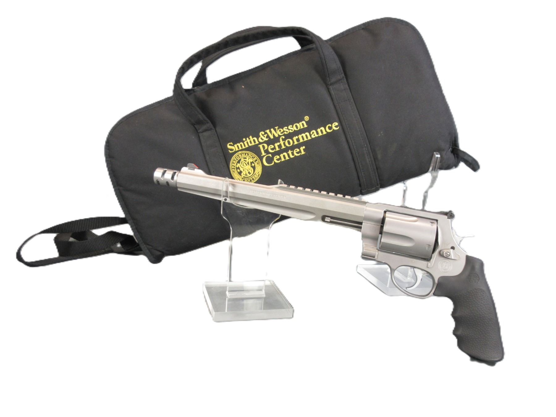 Smith And Wesson Model 500 Stainless Revolver- .500 S+W Mag- 12" Barrel ...