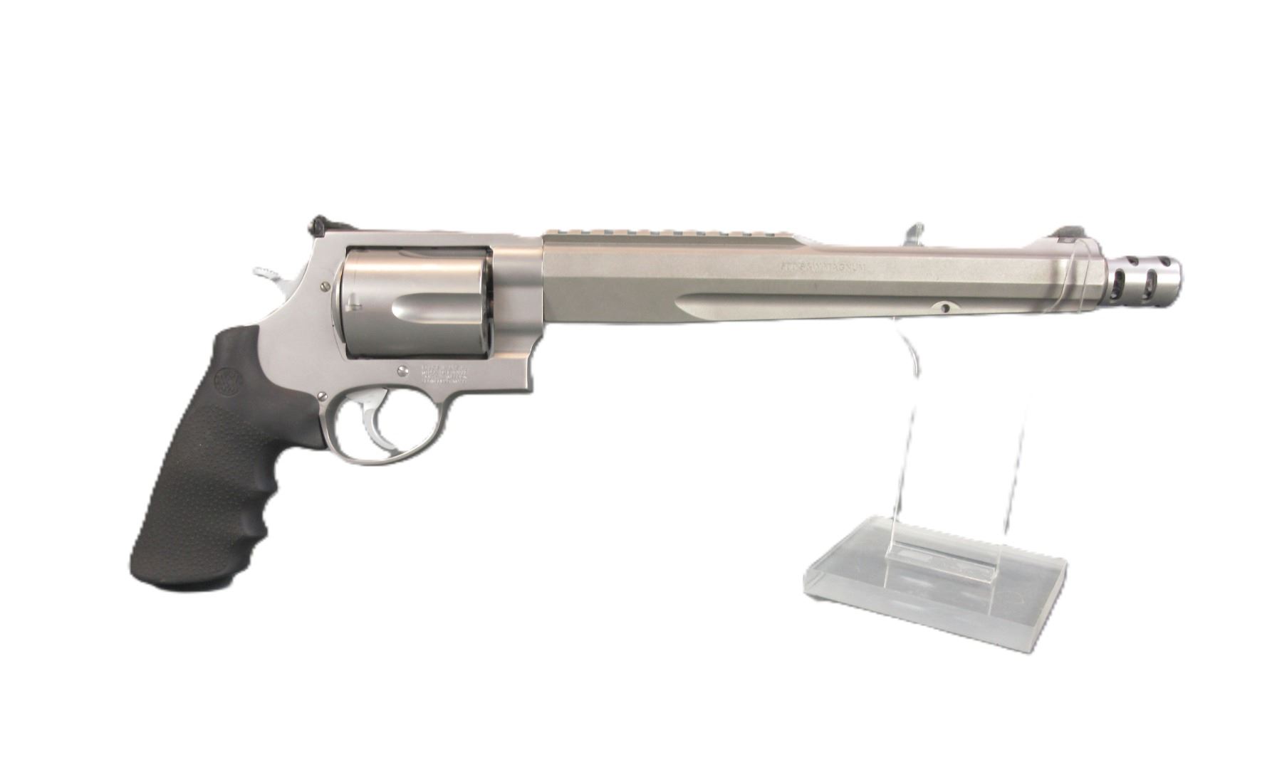 Smith And Wesson Model 500 Stainless Revolver- .500 S+W Mag- 12" Barrel ...