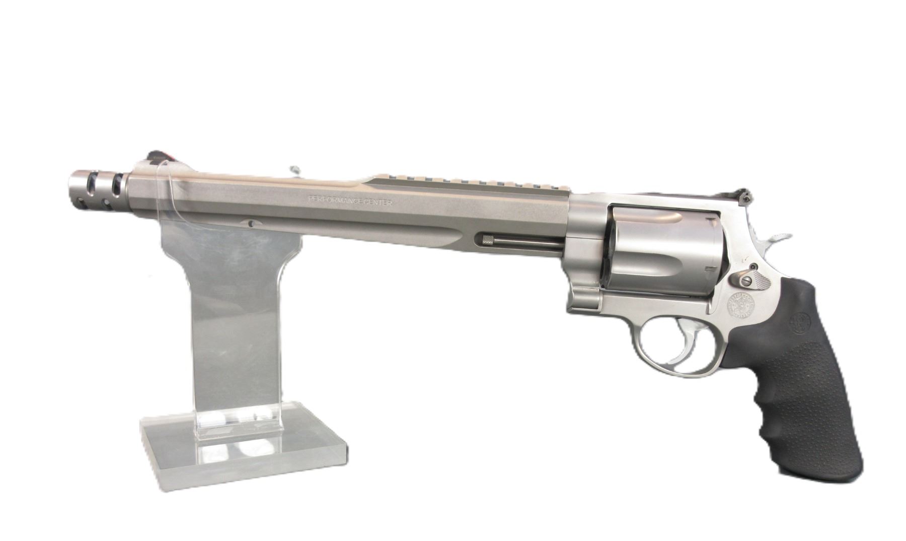 Smith And Wesson Model 500 Stainless Revolver- .500 S+W Mag- 12" Barrel ...