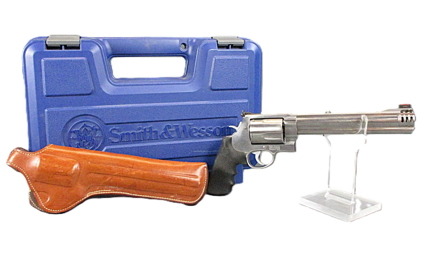 Smith And Wesson Model 500 Stainless Revolver- .500 Mag- 8.5" Barrel ...