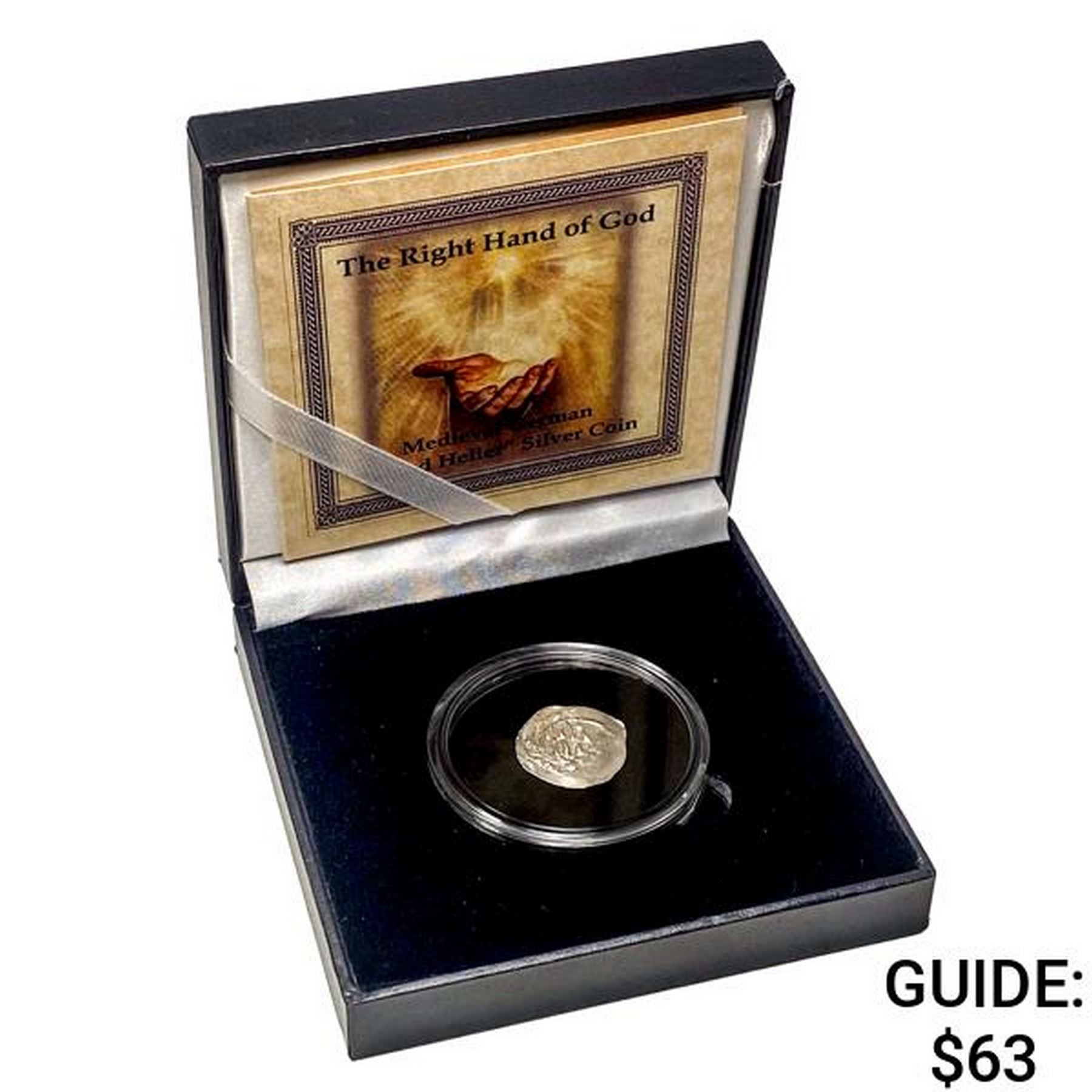 Handle Heller Right Hand of God Silver coin