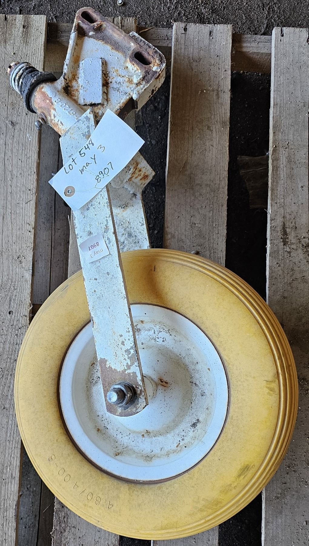 4.80x4.00-8 Gauge/Depth Wheel For Belly Mower - Schmalz Auctions