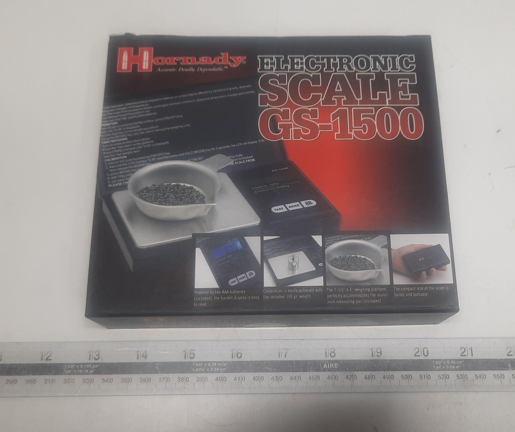 Hornady Electronic Scale GS-1500 - Schmalz Auctions