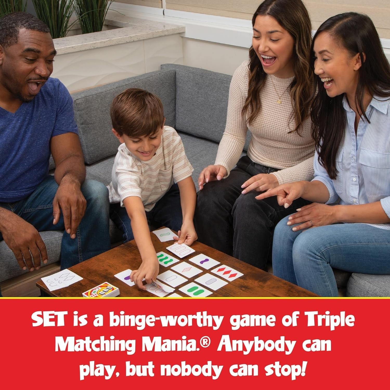 Set Card Game The Family Game Of Visual Perception