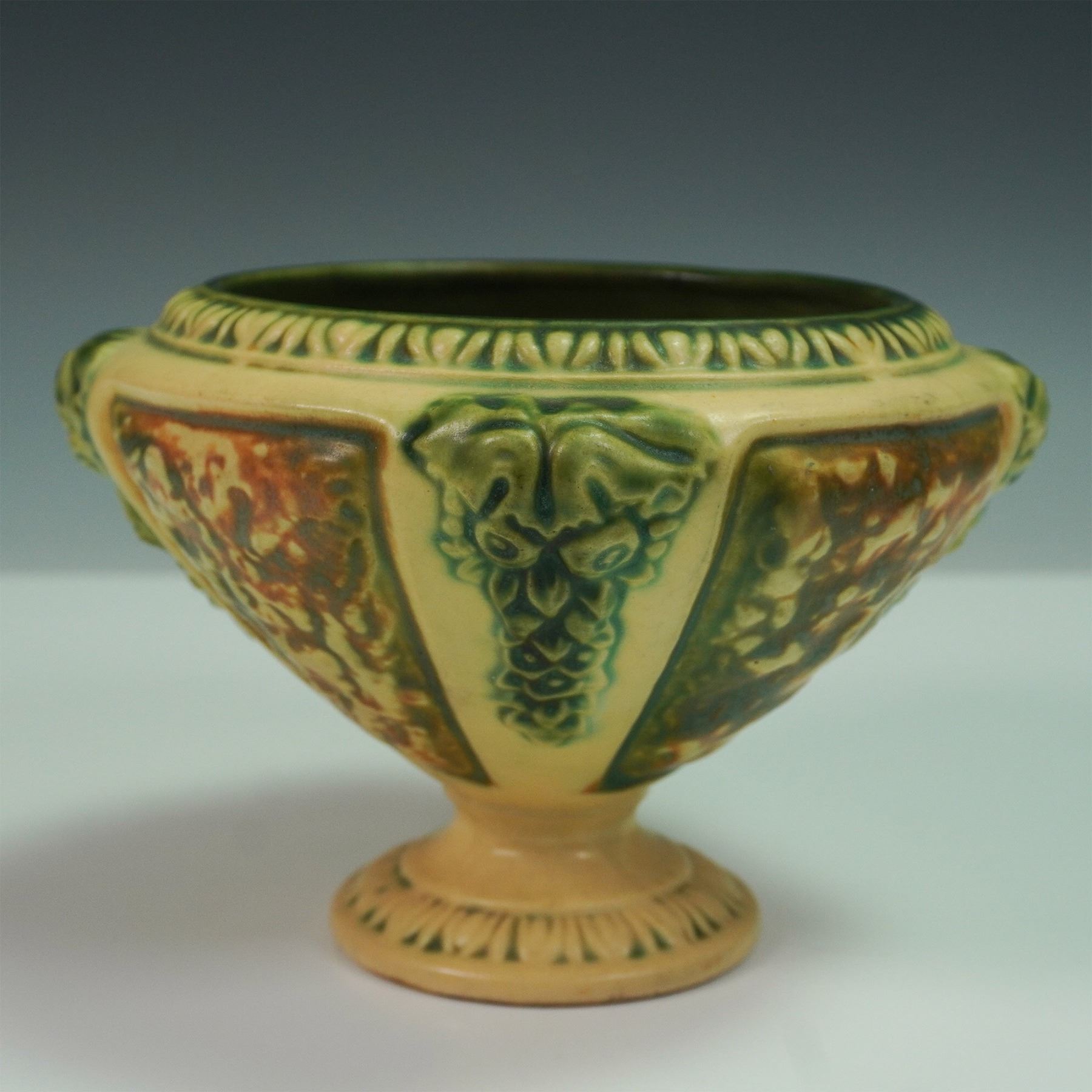Roseville Pottery Florentine Footed Compote
