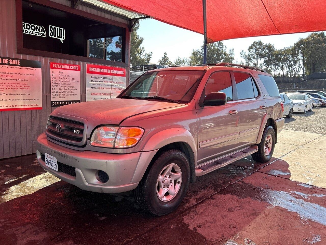 2002 TOYOTA SEQUOIA