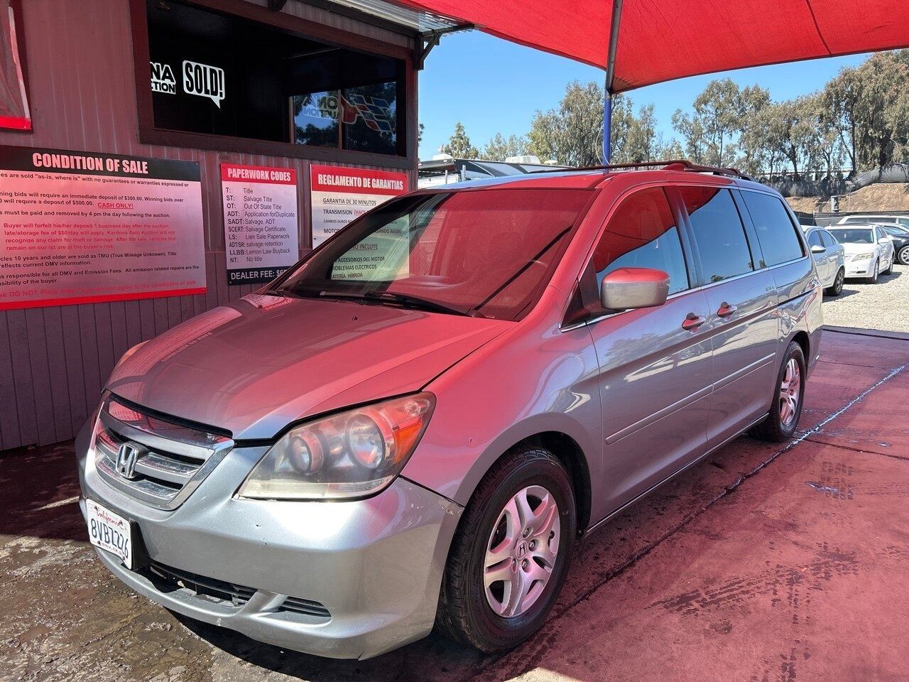 2007 HONDA ODYSSEY