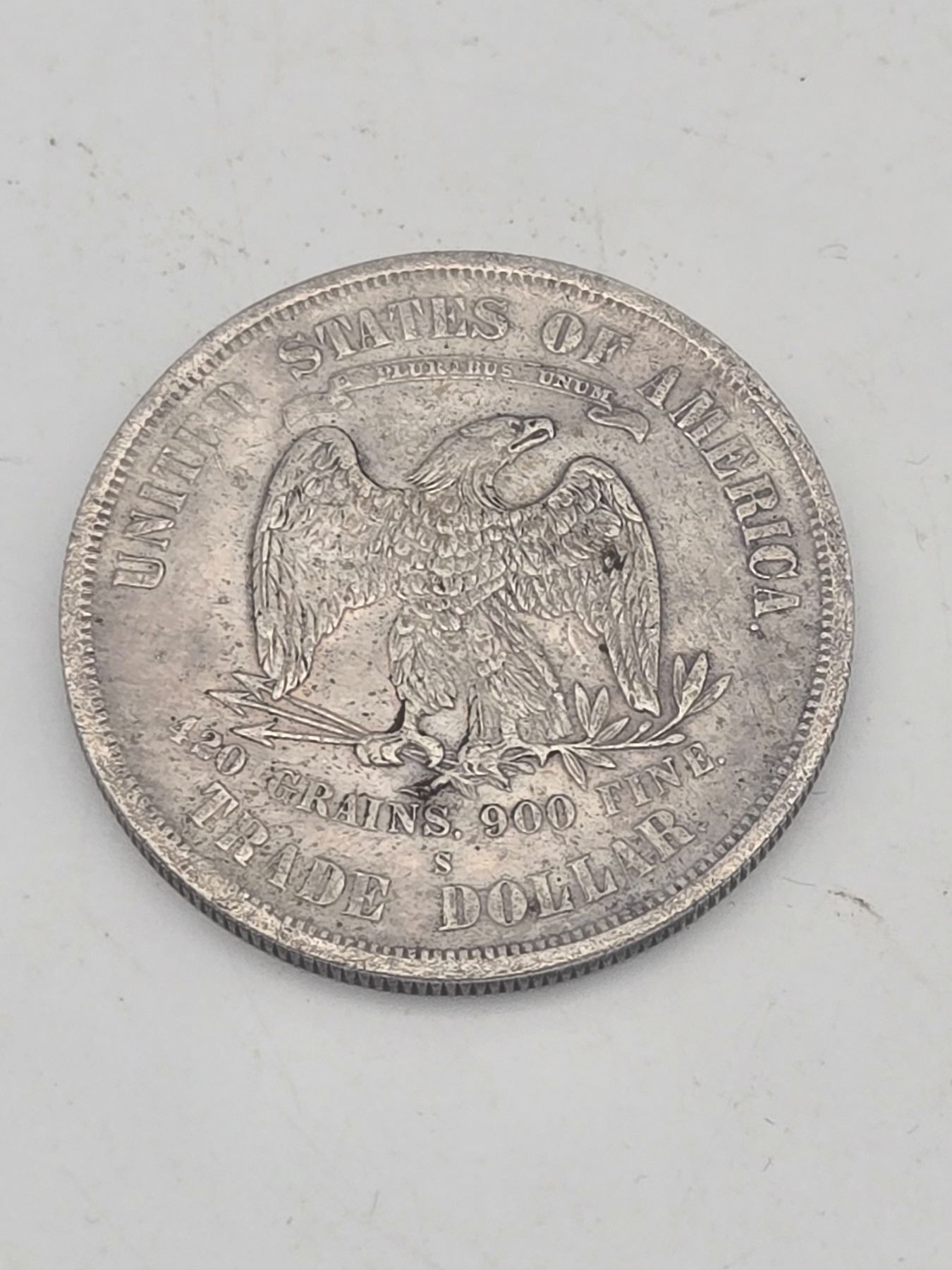 1817 USA trade dollar