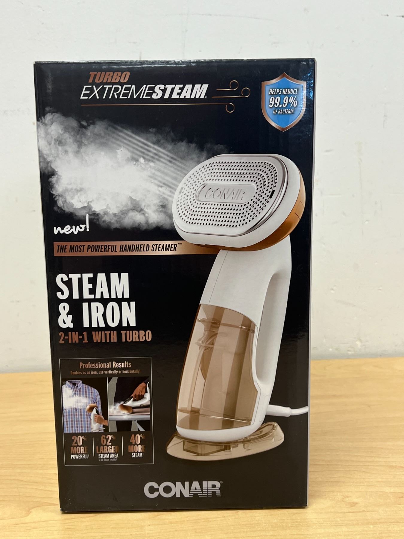 Conair Turbo Extreme Steam & Iron - looks new, see photos