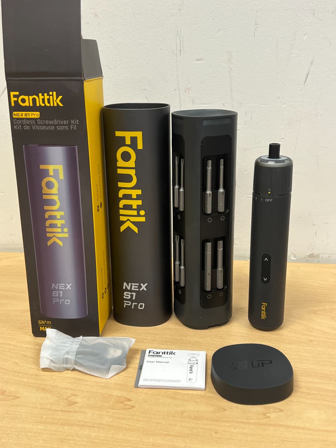 Fanttik Cordless Screwdriver Kit Nex S1 Pro - see all photos