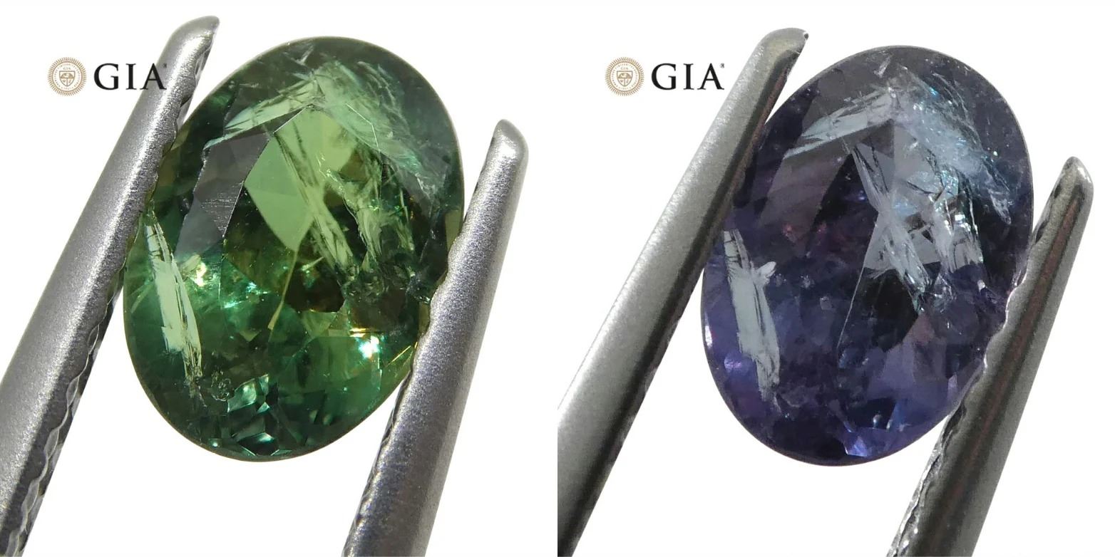 Rare 0.88 Ct GIA Certified Natural Alexandrite