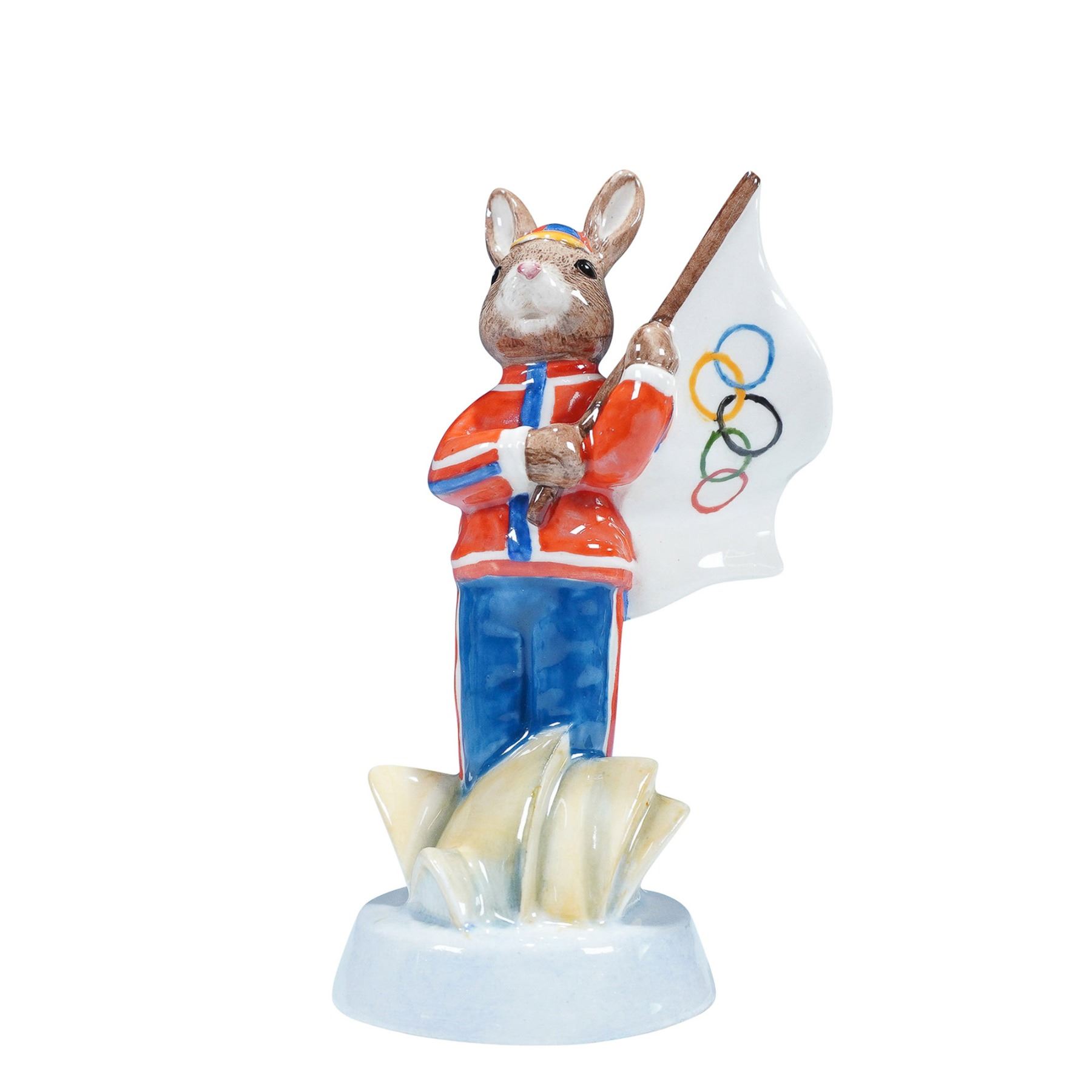 Royal Doulton Bunnykins Prototype Colorway Figurine, England Athlete Sydney