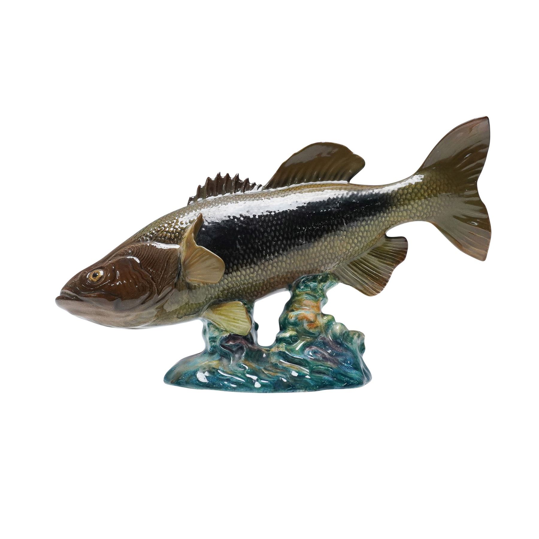 Beswick Fish Figurine, Large-Mouthed Black Bass 1266
