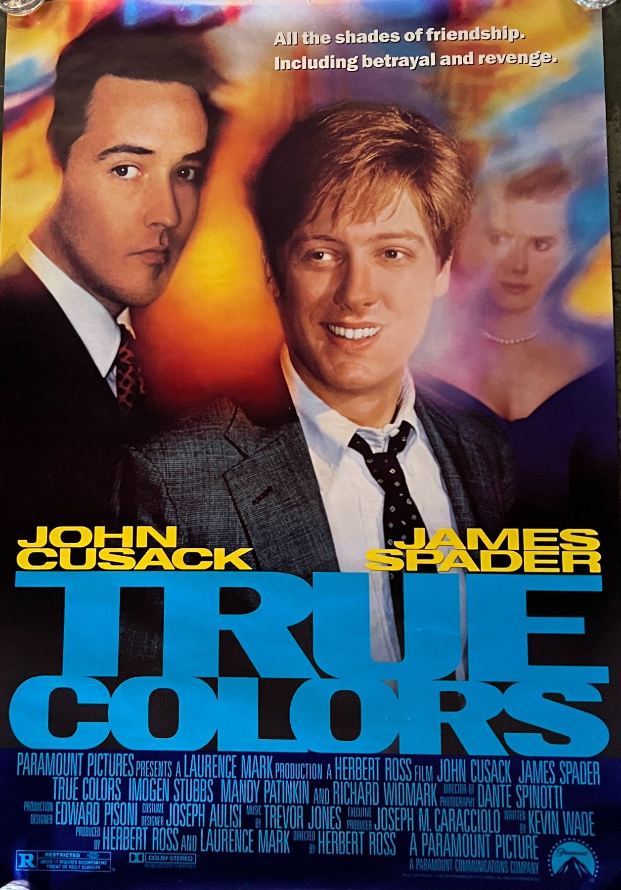 True Colors 1991 Original Movie Poster