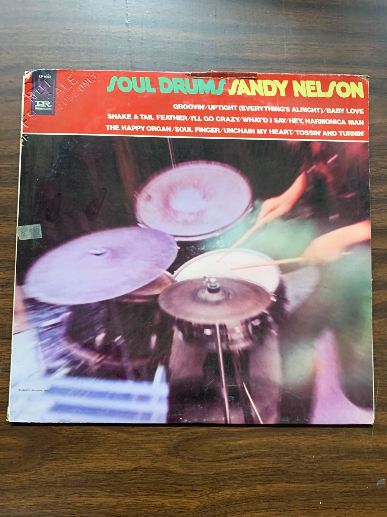 Sandy Nelson ‎– Soul Drums – Album