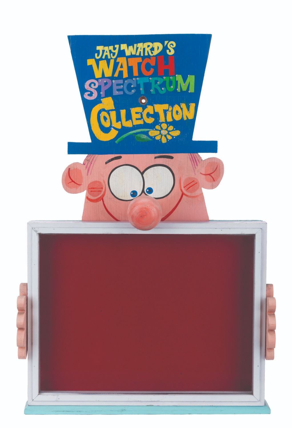 A Dudley Do-Right Emporium Jay Ward Watch Display. - Van Eaton Galleries