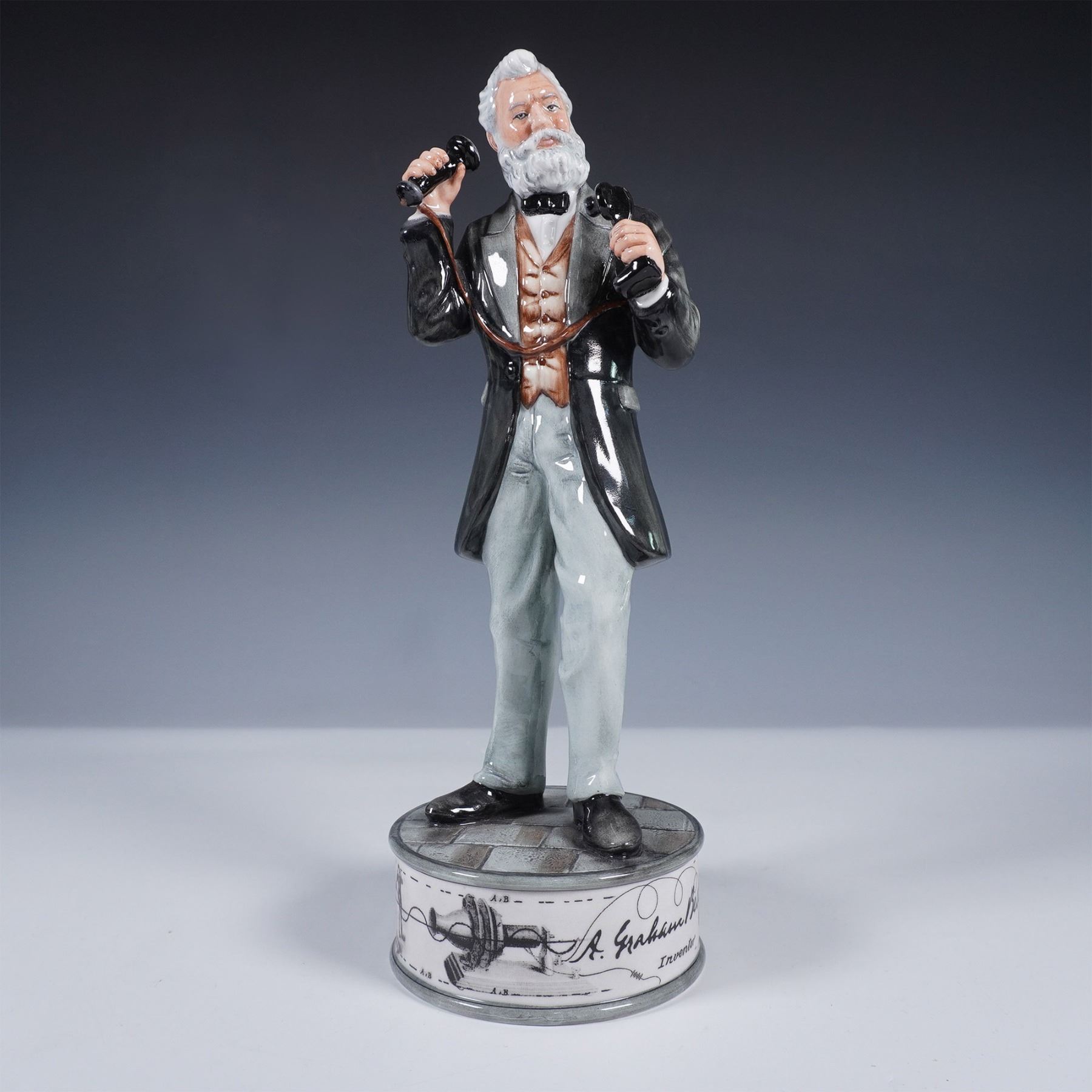 Royal Doulton Limited Edition Figurine, Alexander Graham Bell HN5052