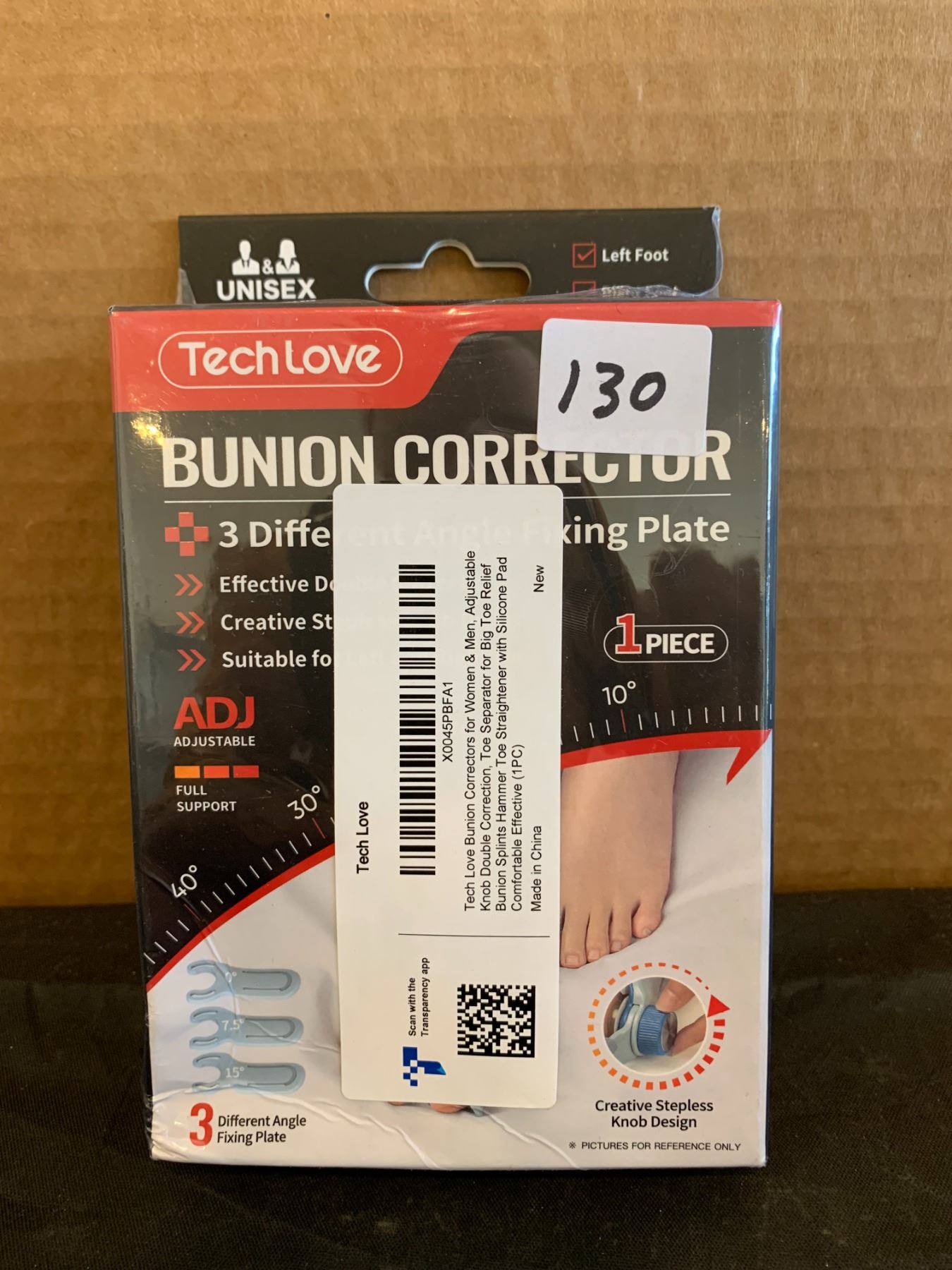 Tech Love Bunion Corrector 3 Different Angle Fixing Plates
