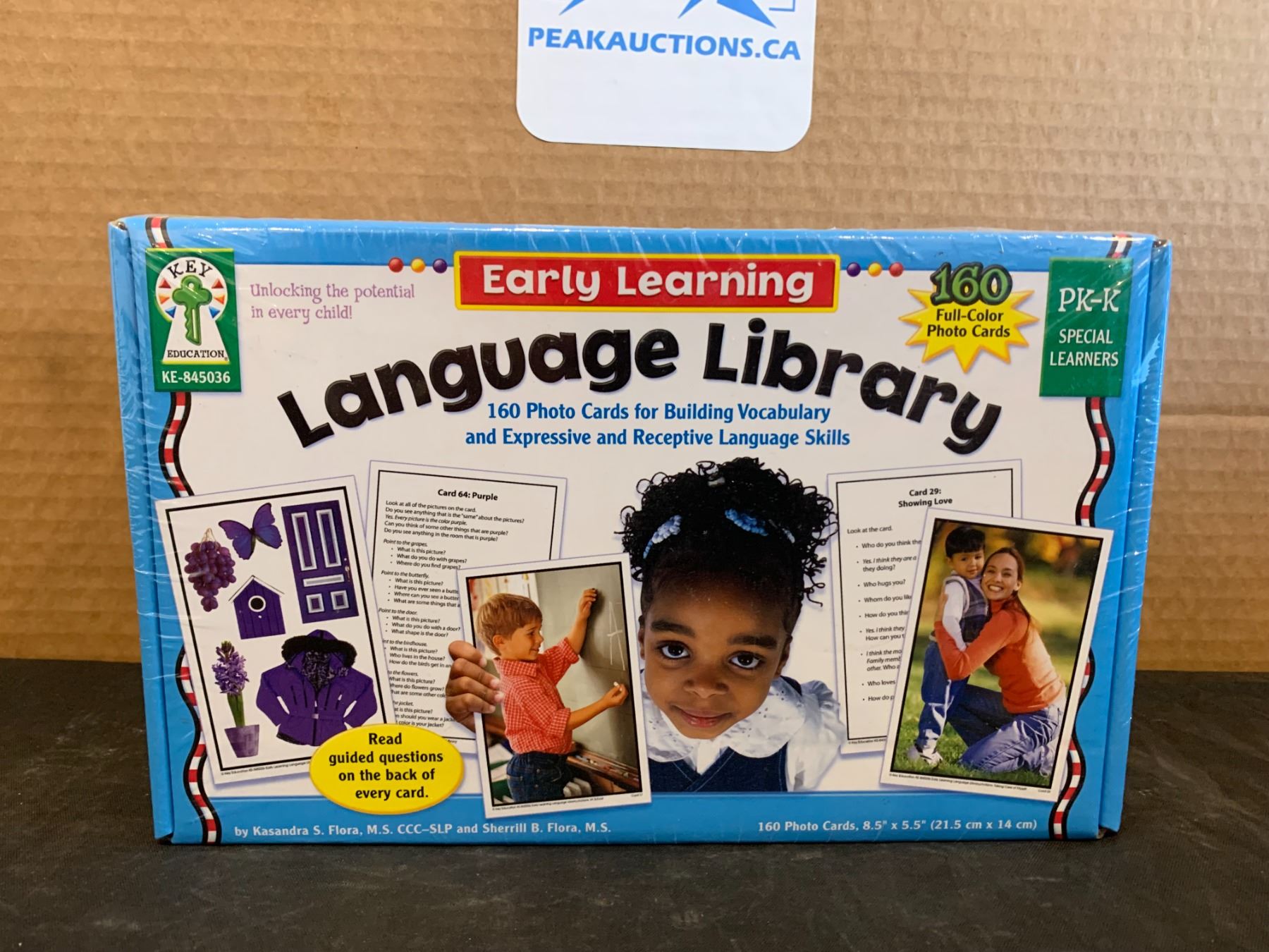 Early Learning Language Library PK-K 160 Photo Cards for Building ...