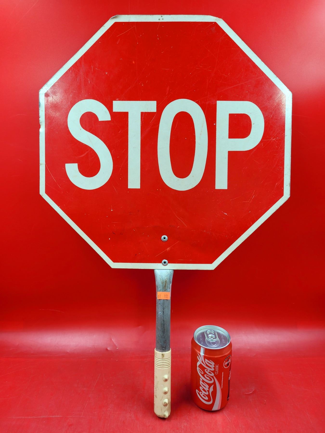 Flagging Stop Sign
