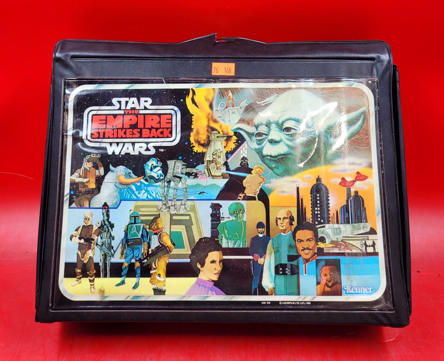 VTG Star Wars Empire Strikes Back Action Figure Carrying Case
