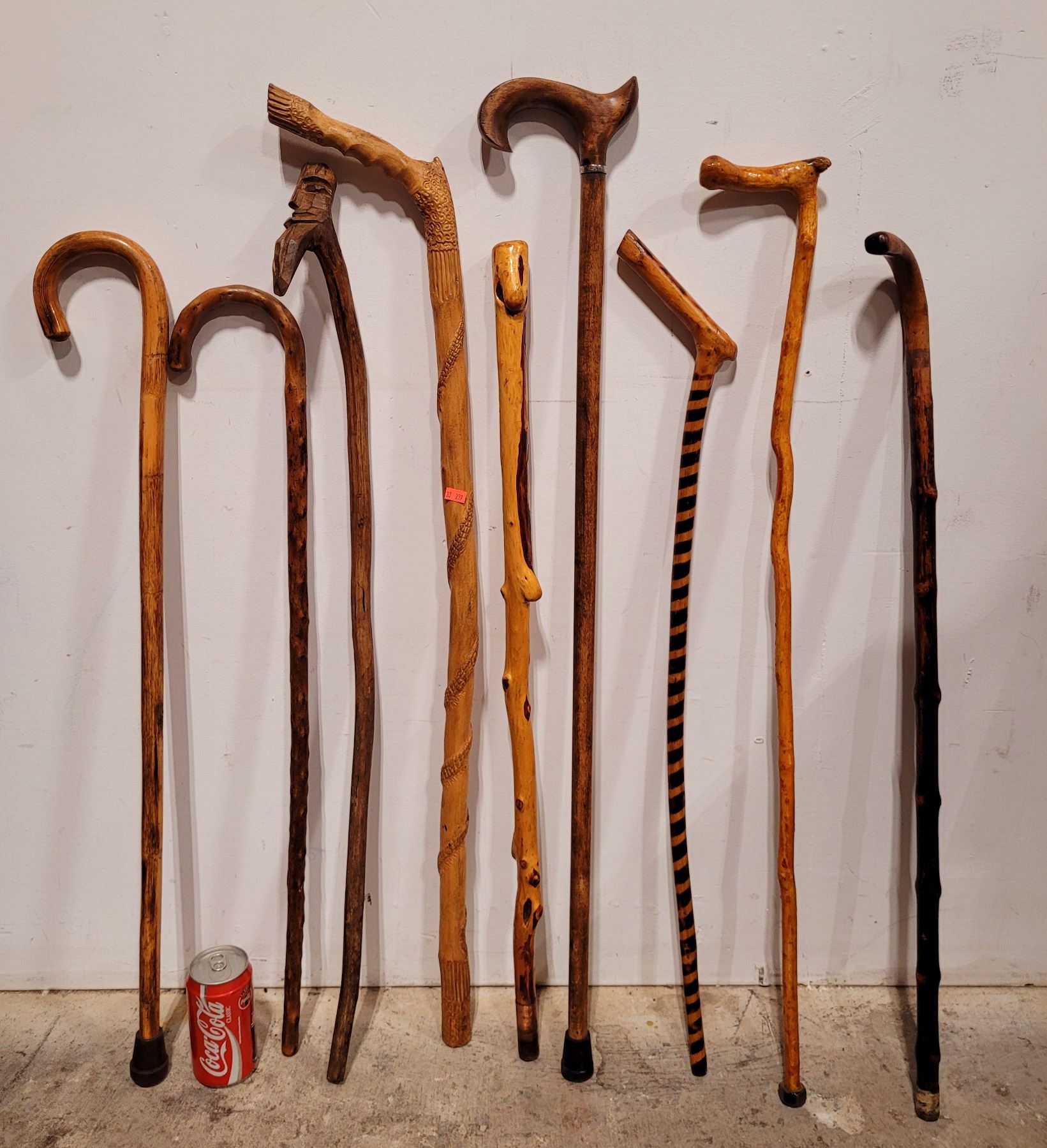 Lot Of VTG Wooden Canes