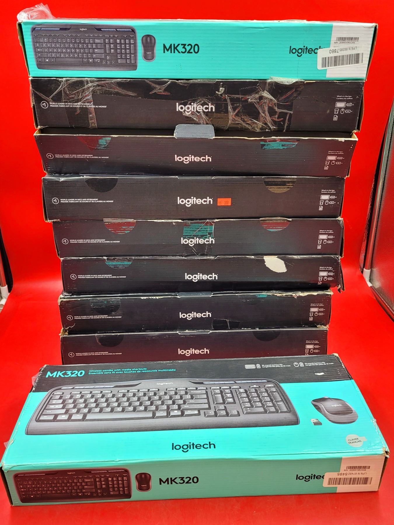 Logitech Wireless Keyboard Lot
