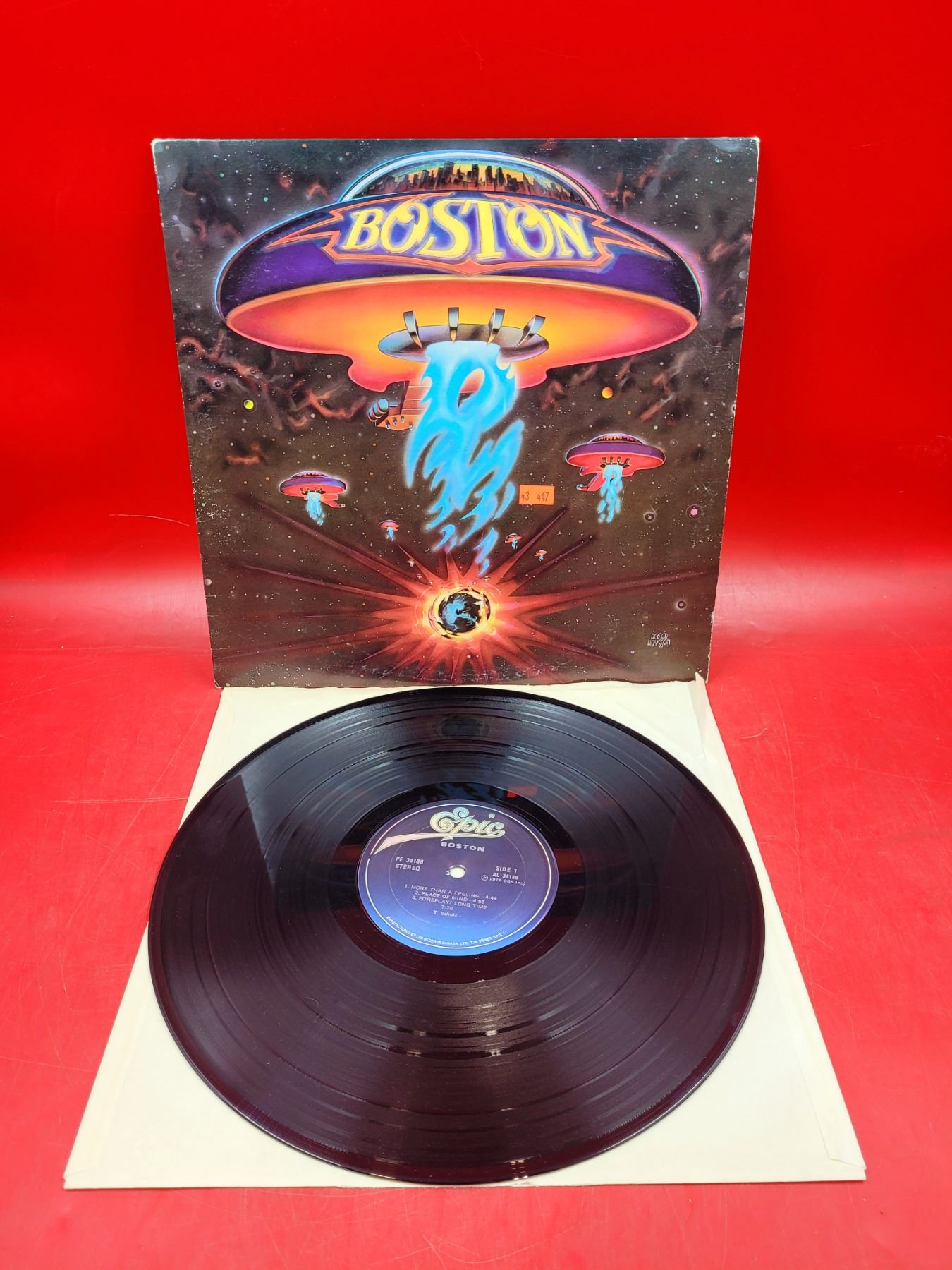 Boston by Boston Vinyl Record
