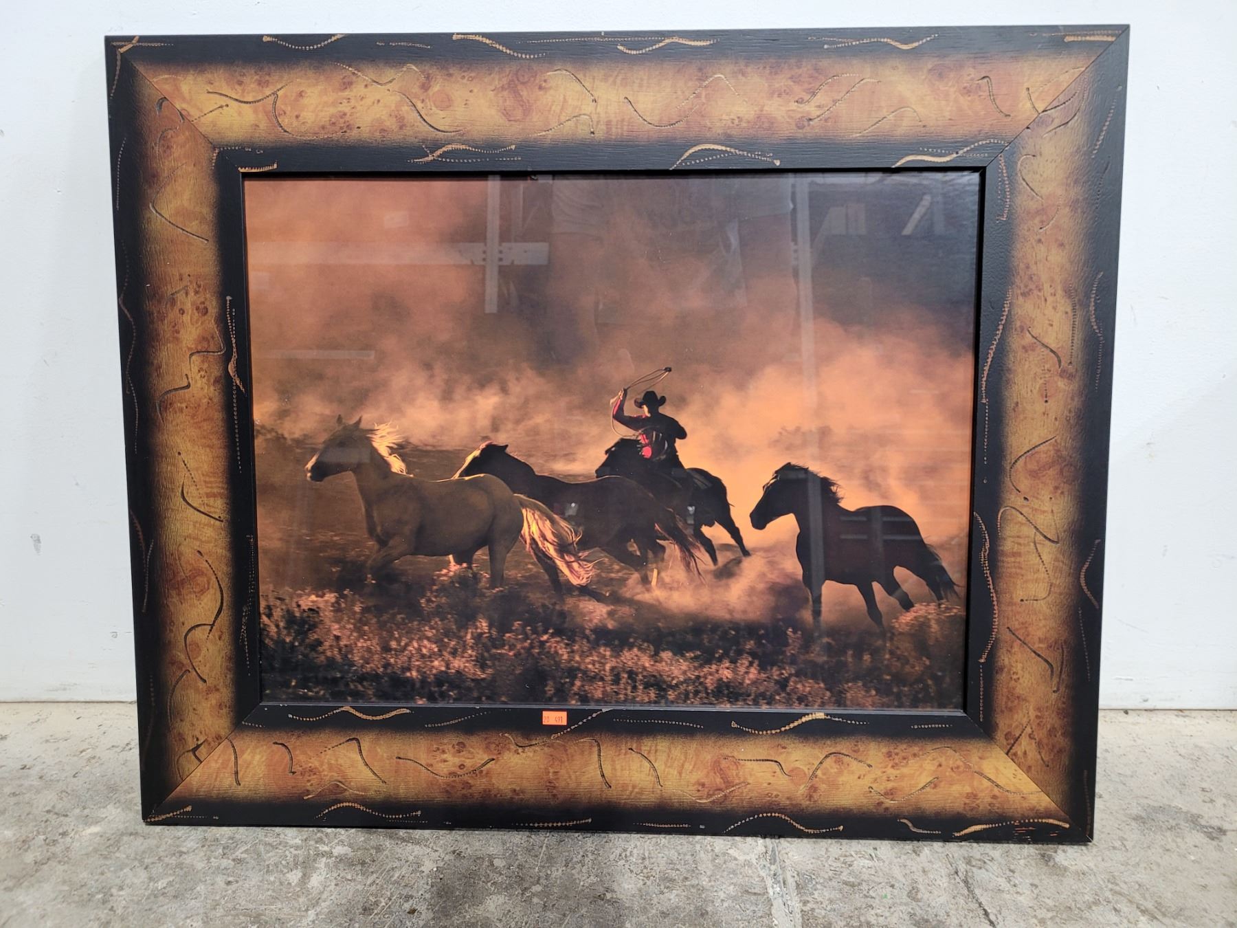 Framed Gerard Art Horse Print Made in Canada