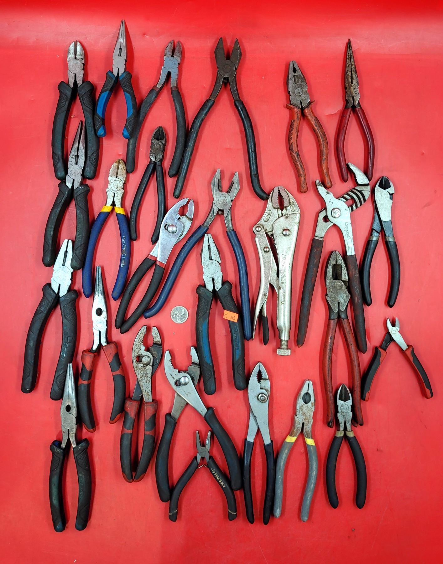 Assorted Pliers Lot