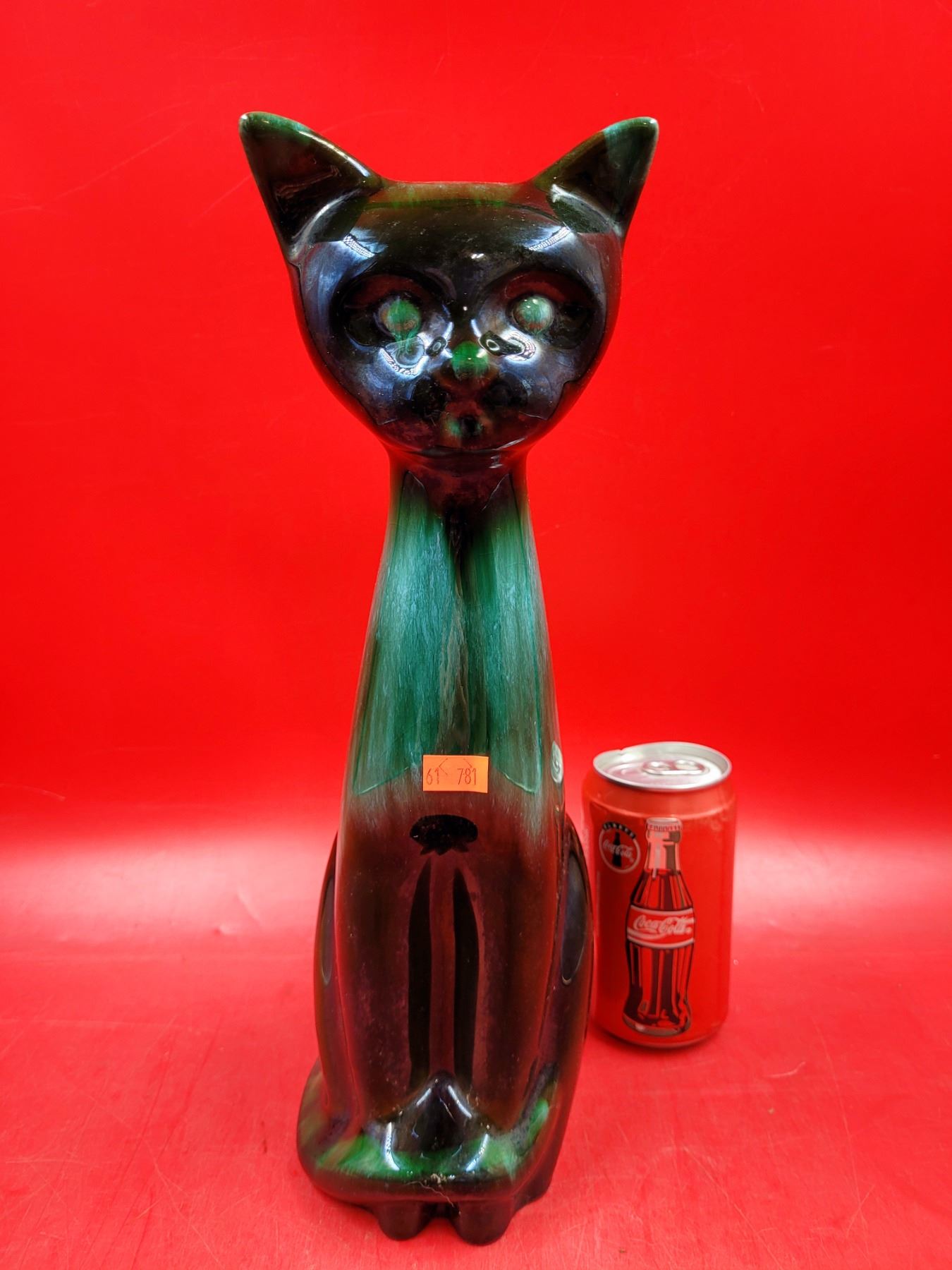 Blue Mountain Pottery Cat Sculpture