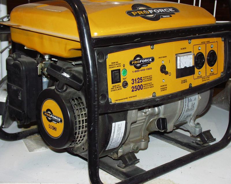 Proforce 3125 Watt Gas Generator with Low Oil Shutoff