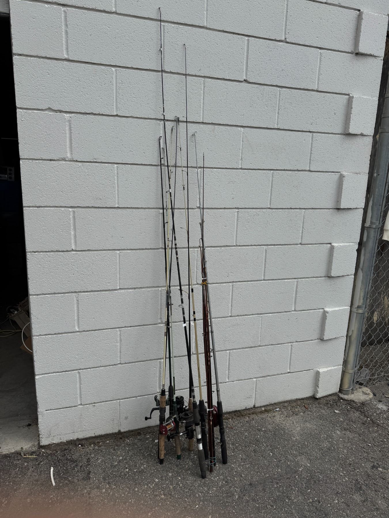 Fishing rod lot