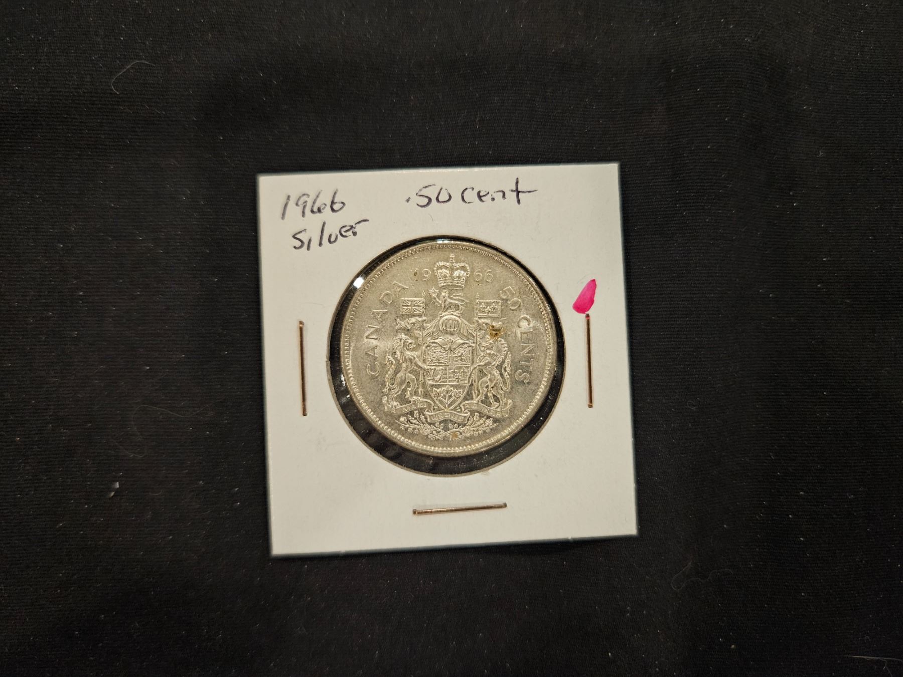 1966 Silver 50cent coin