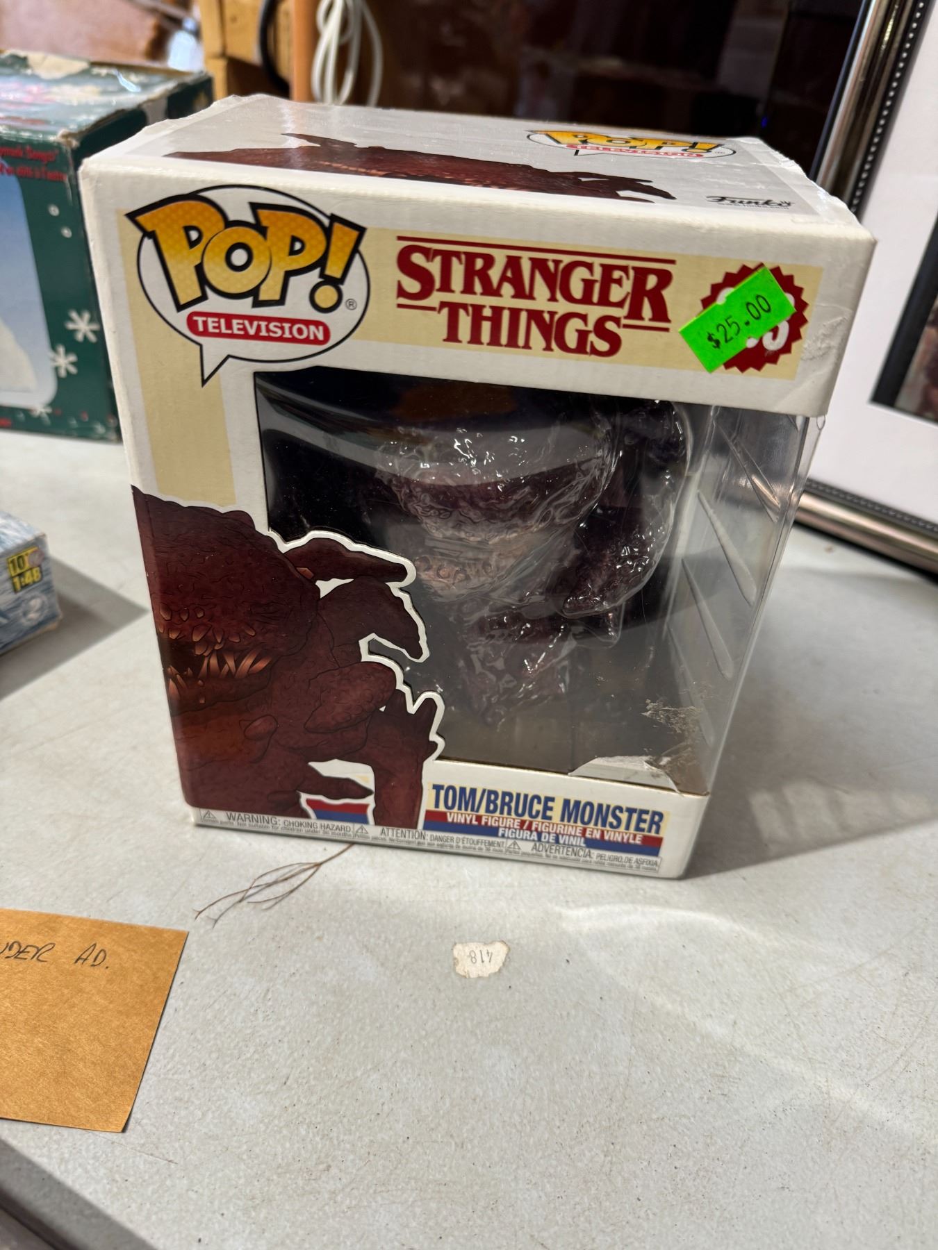 POP stranger Things Tom /Bruce monster vinyl figurine