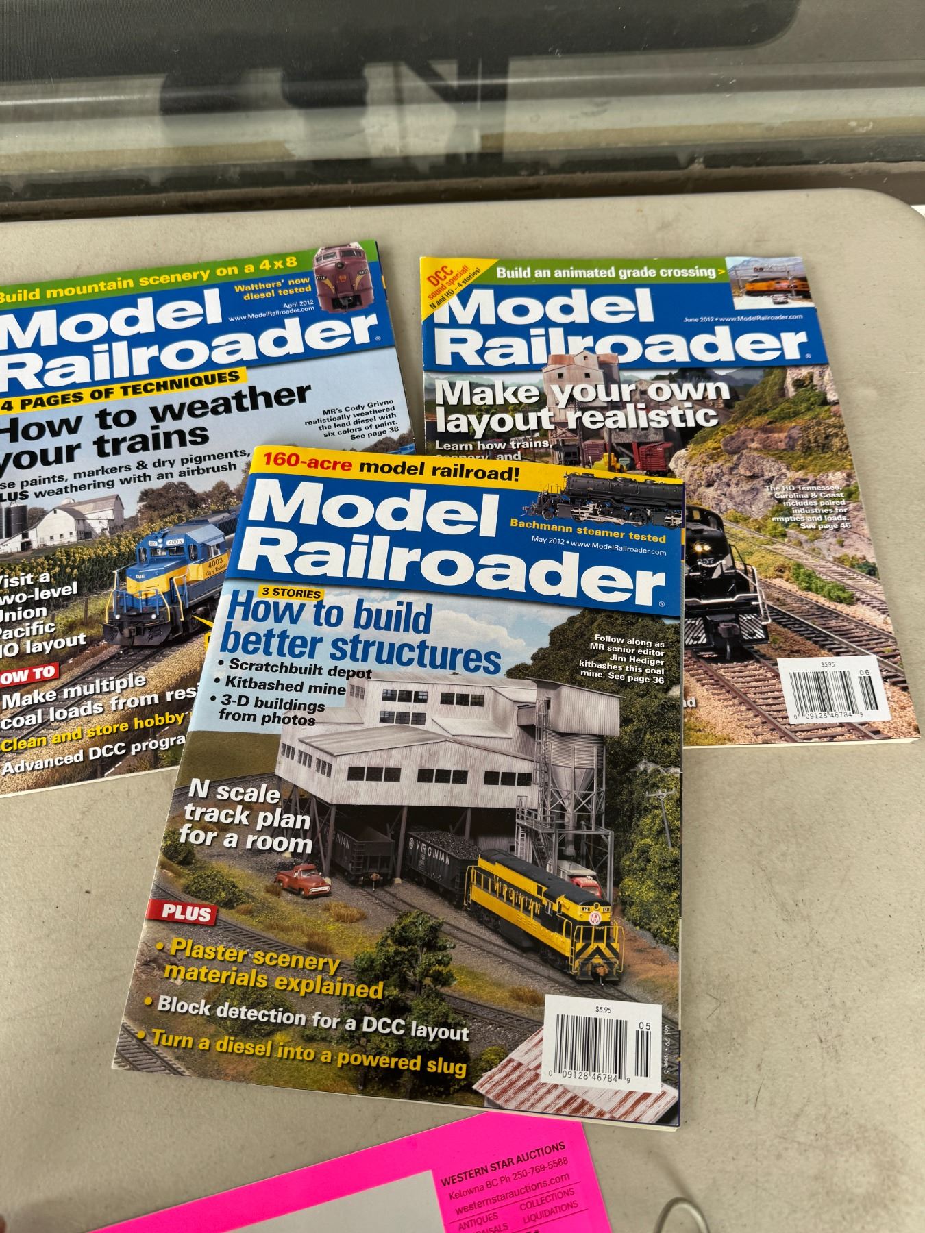 Model railroad magazines