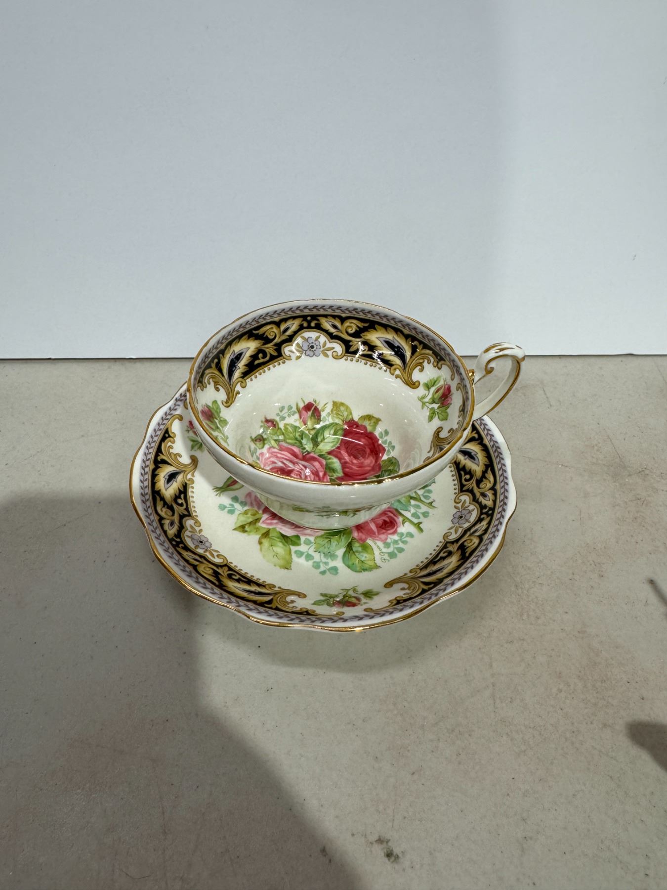 EB Foley tea cup and saucer