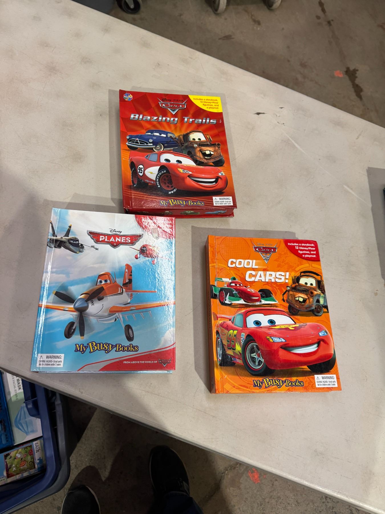 Disney Pixar, cars and planes my busy books