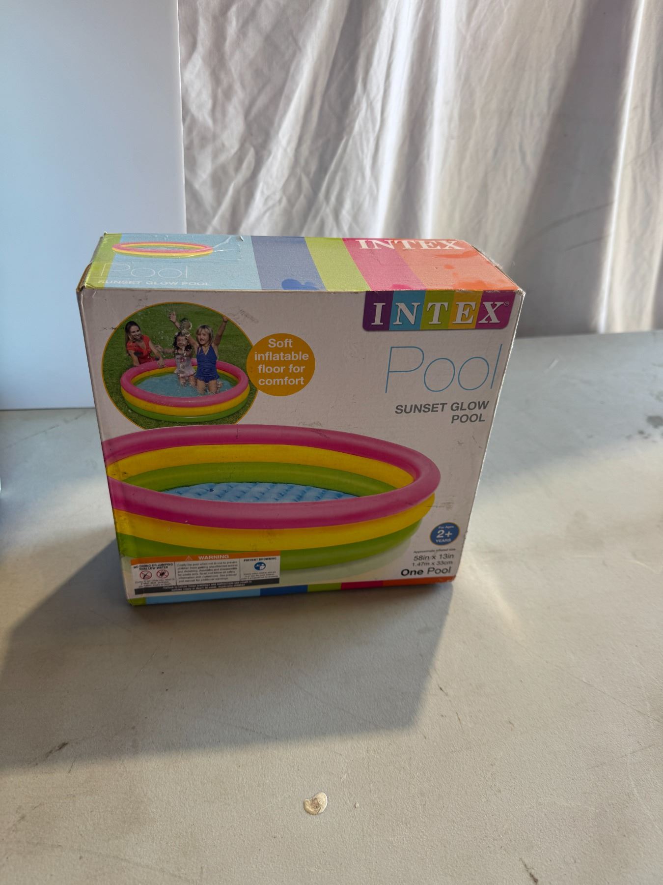 Intex sunset glow pool