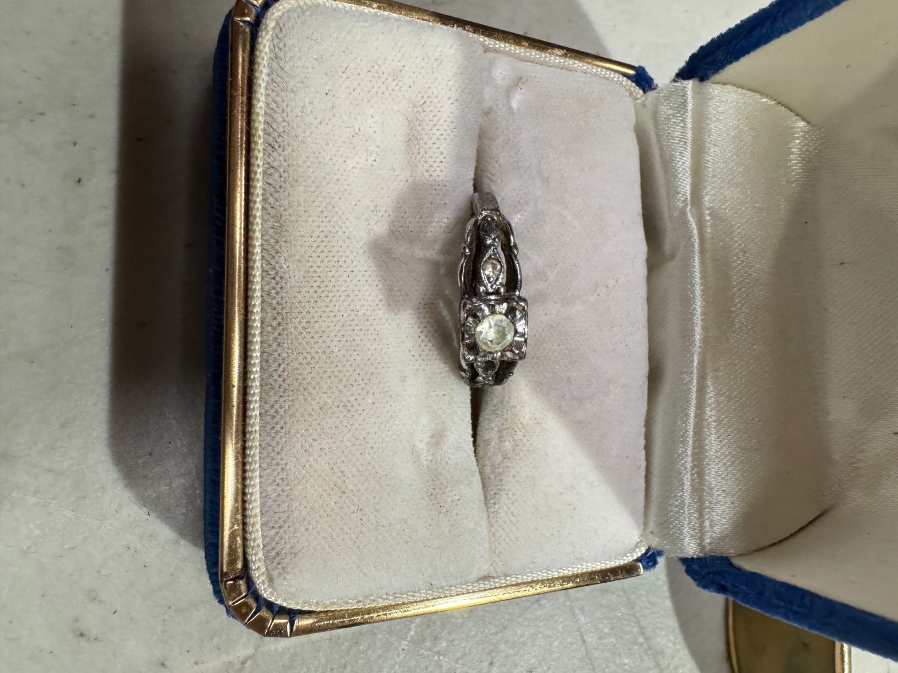 Ring stamped Sterling