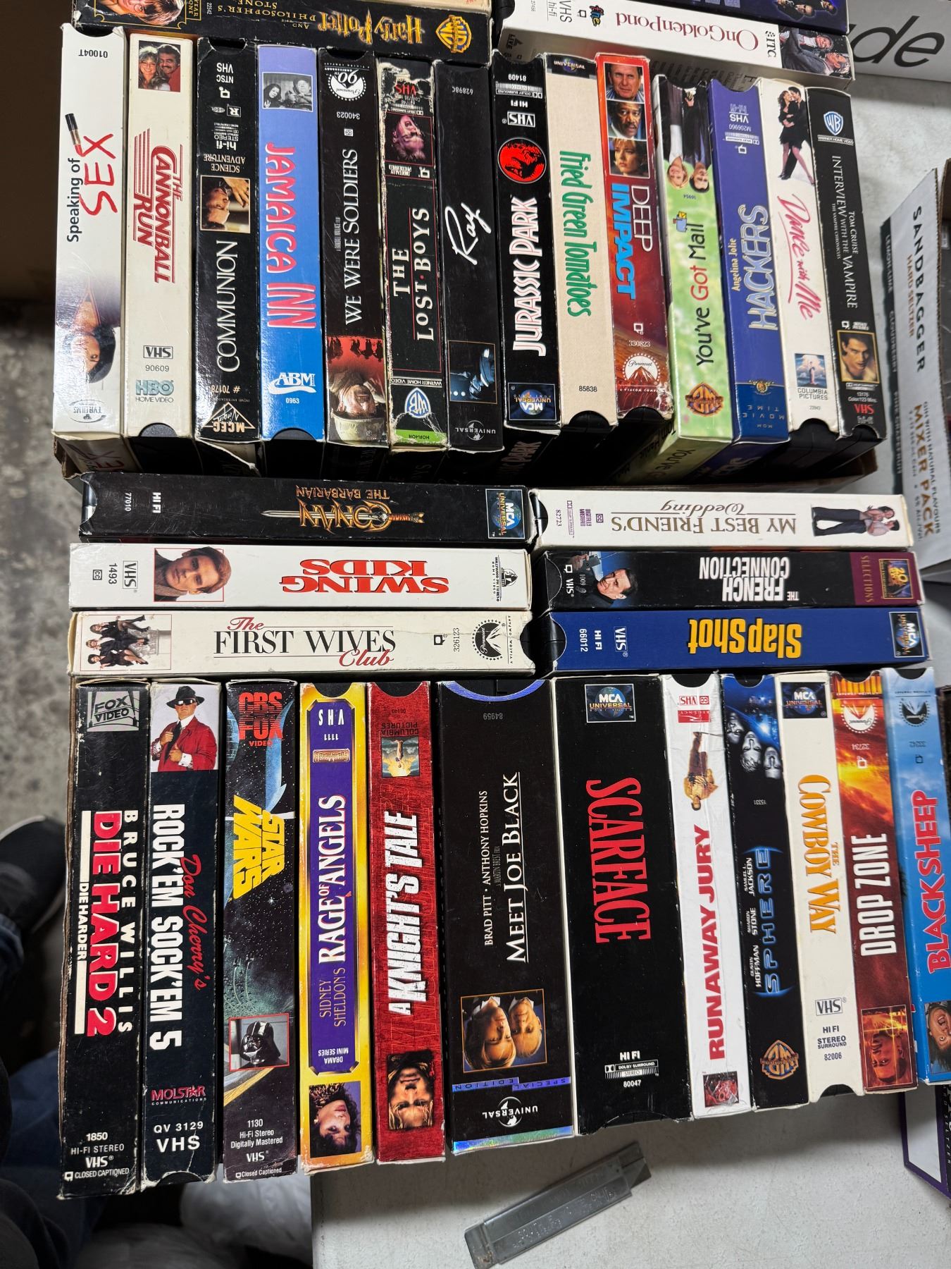 VHS movies