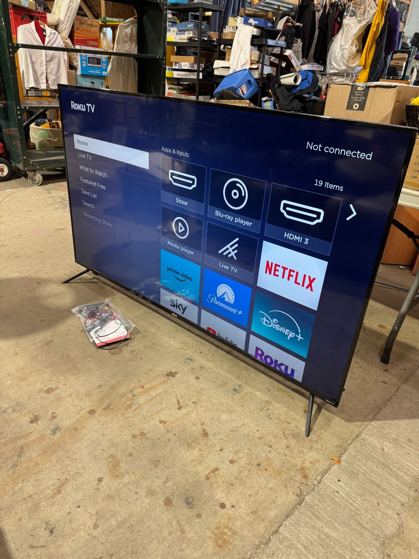 RCA Roku 70" tv