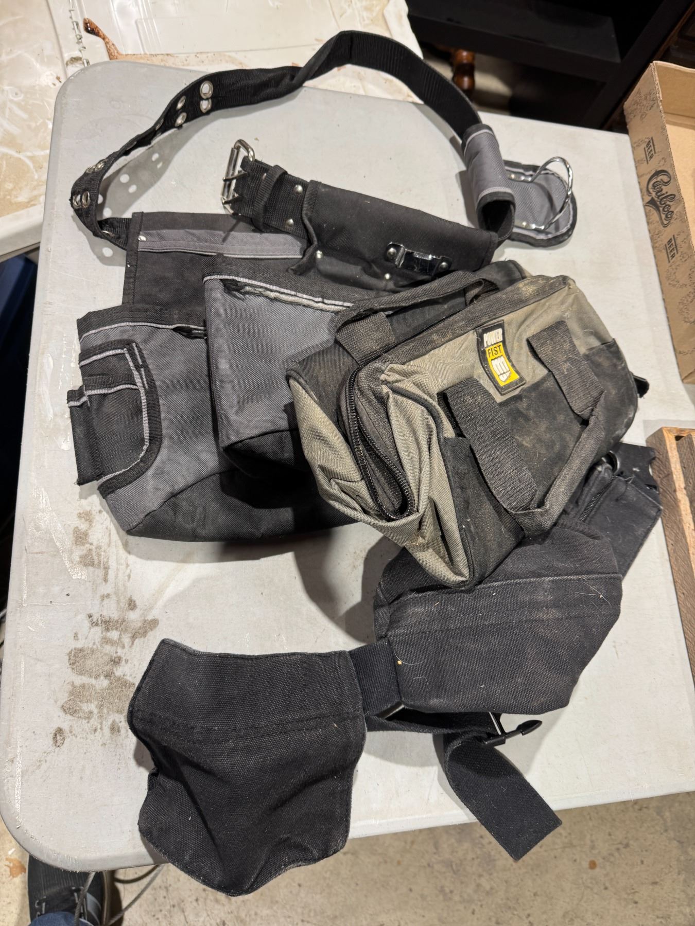 Tool belts, and bag