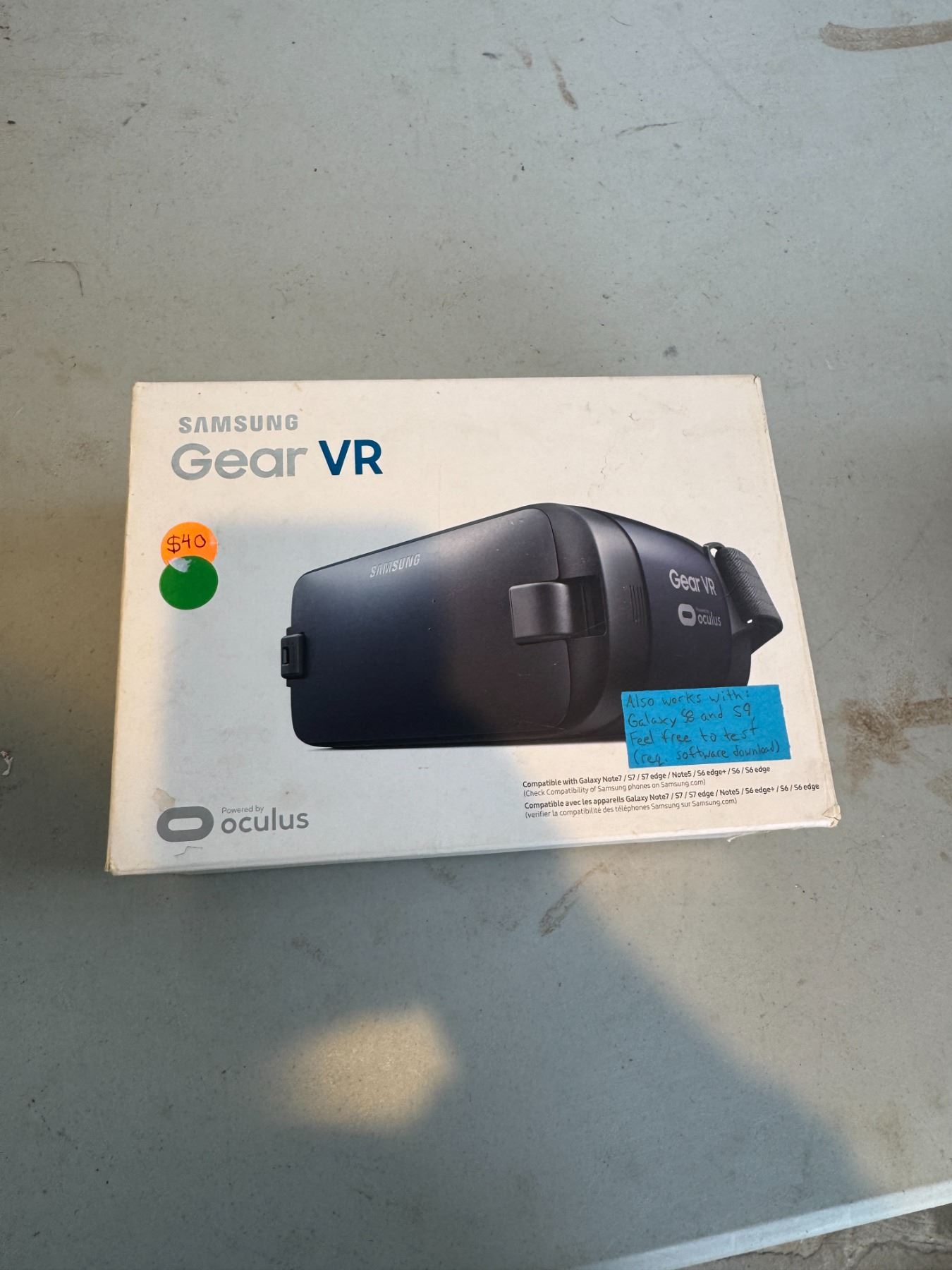 Samsung gear VR oculus